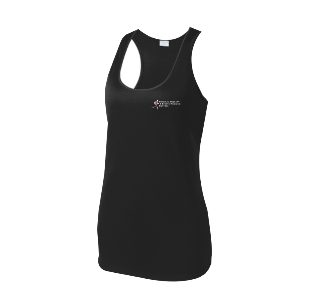 PTSMC Sport-Tek Ladies PosiCharge Competitor racerback tank- in Black ...